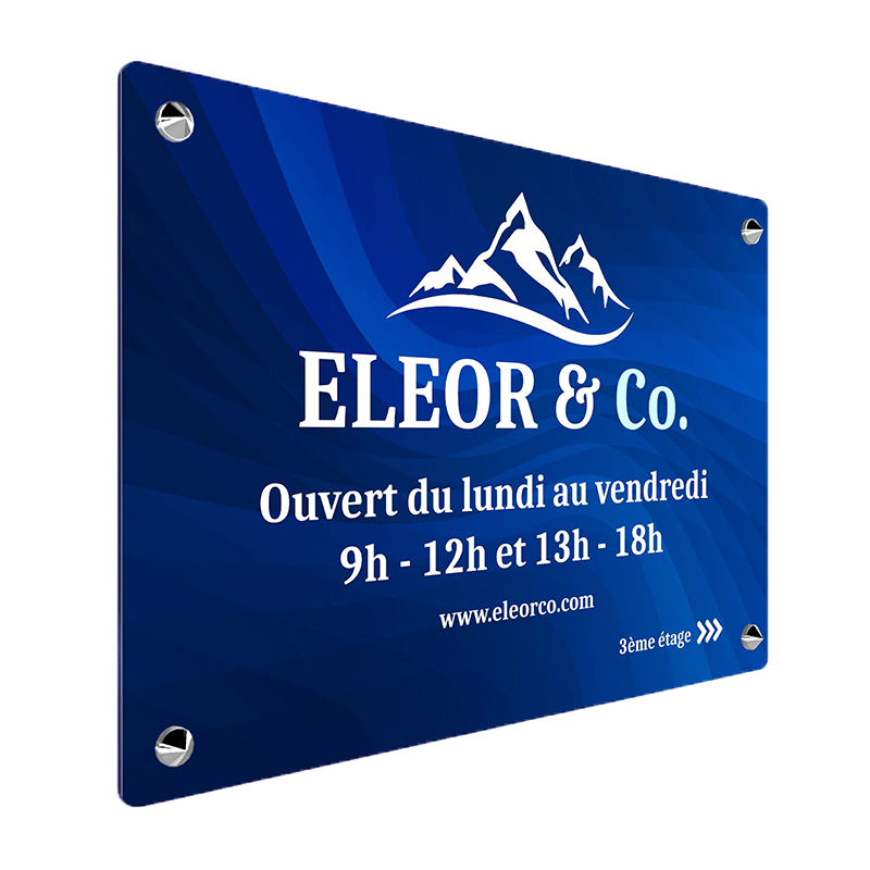 Atout-plaque : plaque et signalétique personnalisée - Livraison express 24h
